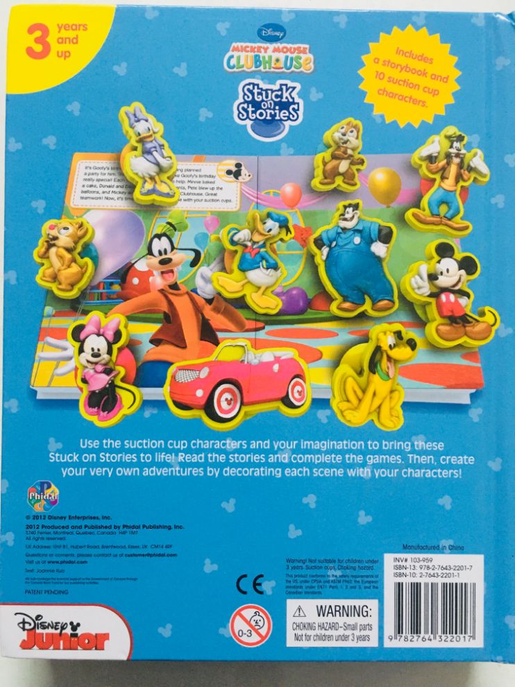 Disney – Mickey Mouse with suction cups | ReadingCorner.ro