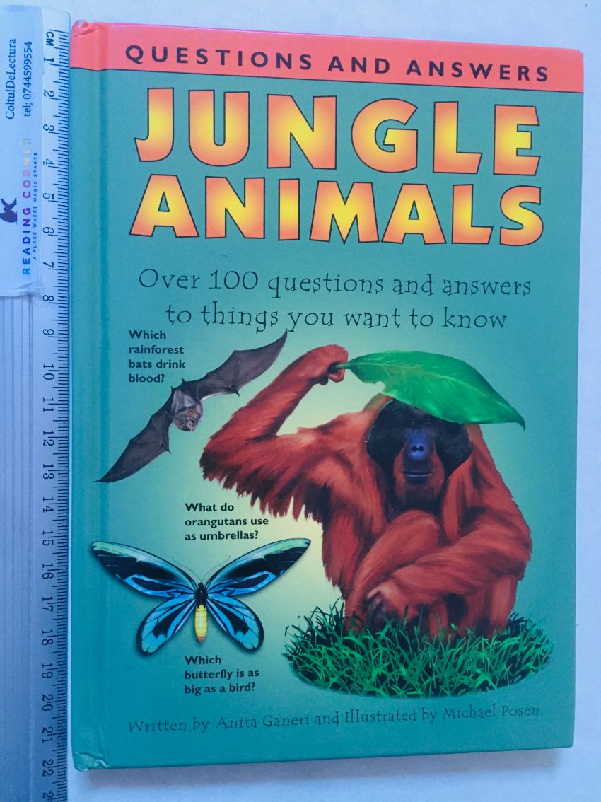 Questions and Answers Jungle Animals • ReadingCorner.ro