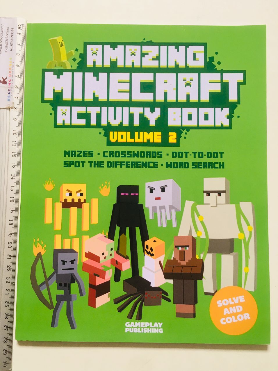 Amazing Minecraft Activity book vol. 2 • ReadingCorner.ro