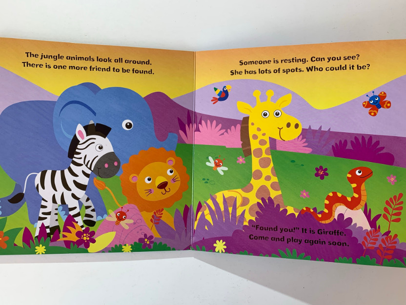 Hide and Seek Jungle • ReadingCorner.ro