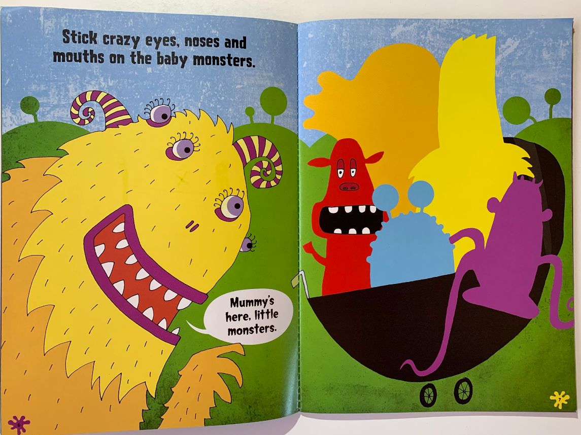 Messy Monsters • ReadingCorner.ro