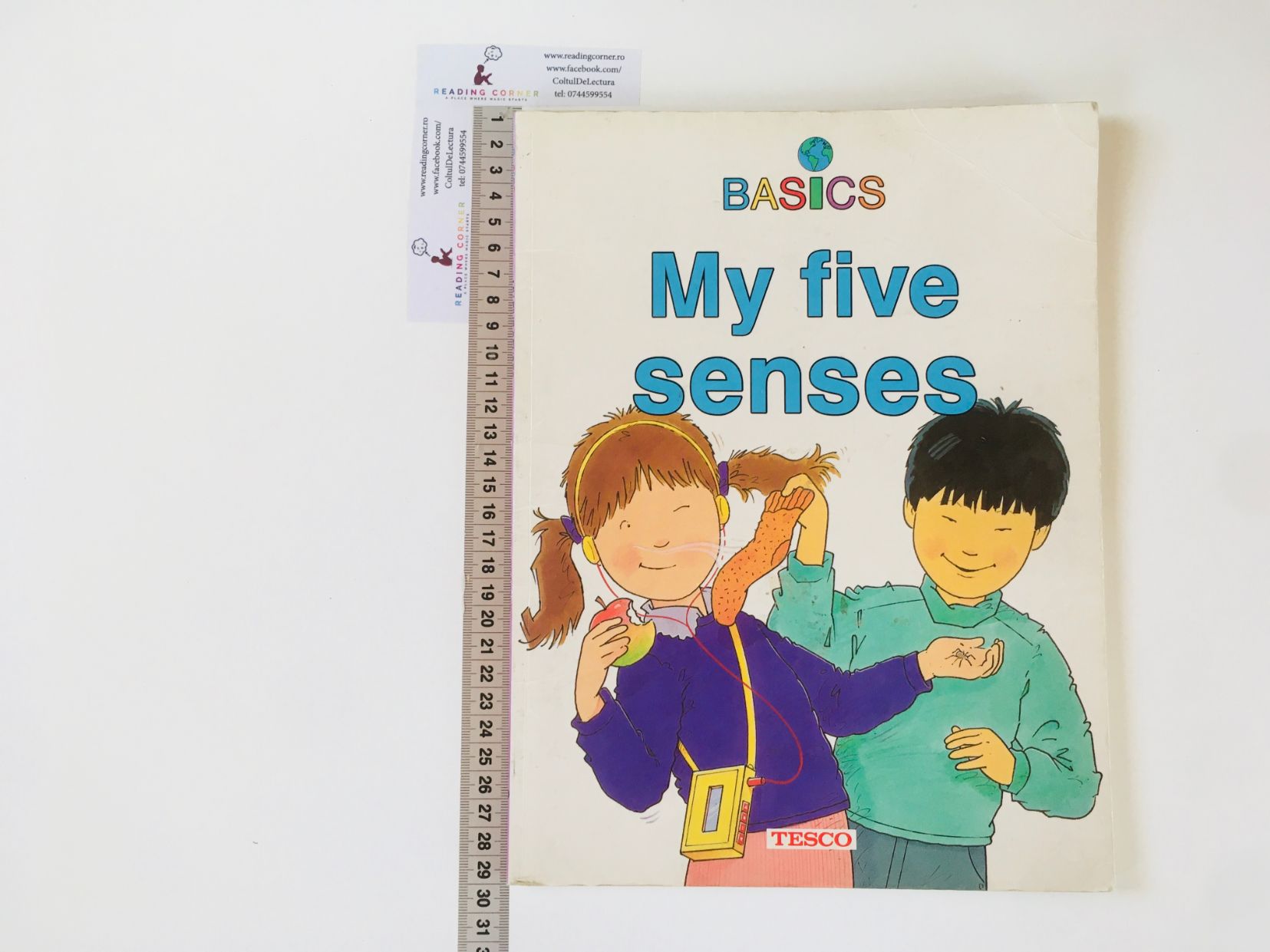 My five Senses • ReadingCorner.ro