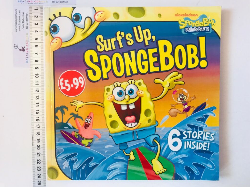 Surf's Up Sponge Bob • ReadingCorner.ro