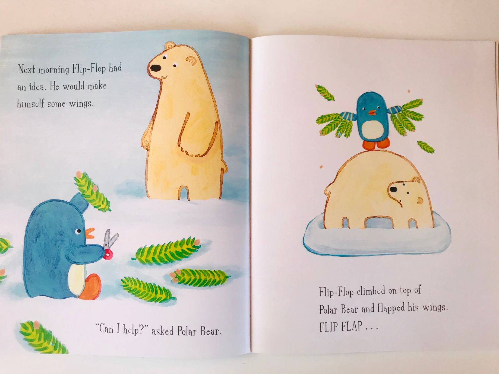 The Penguin who Wanted to Fly • ReadingCorner.ro