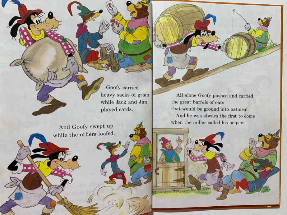 Disney Goofy and the Miller • ReadingCorner.ro