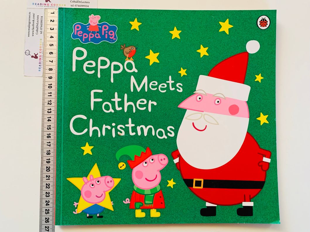 Peppa Pig Peppa Meets Father Christmas • ReadingCorner.ro