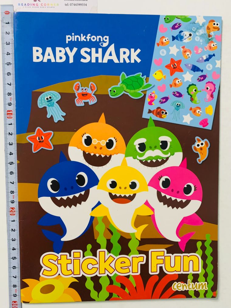 Baby Shark Sticker Fun • ReadingCorner.ro