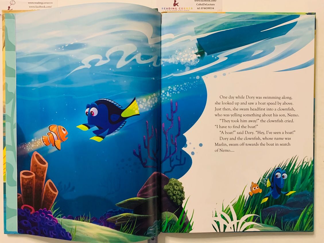 Disney Finding Dory • ReadingCorner.ro
