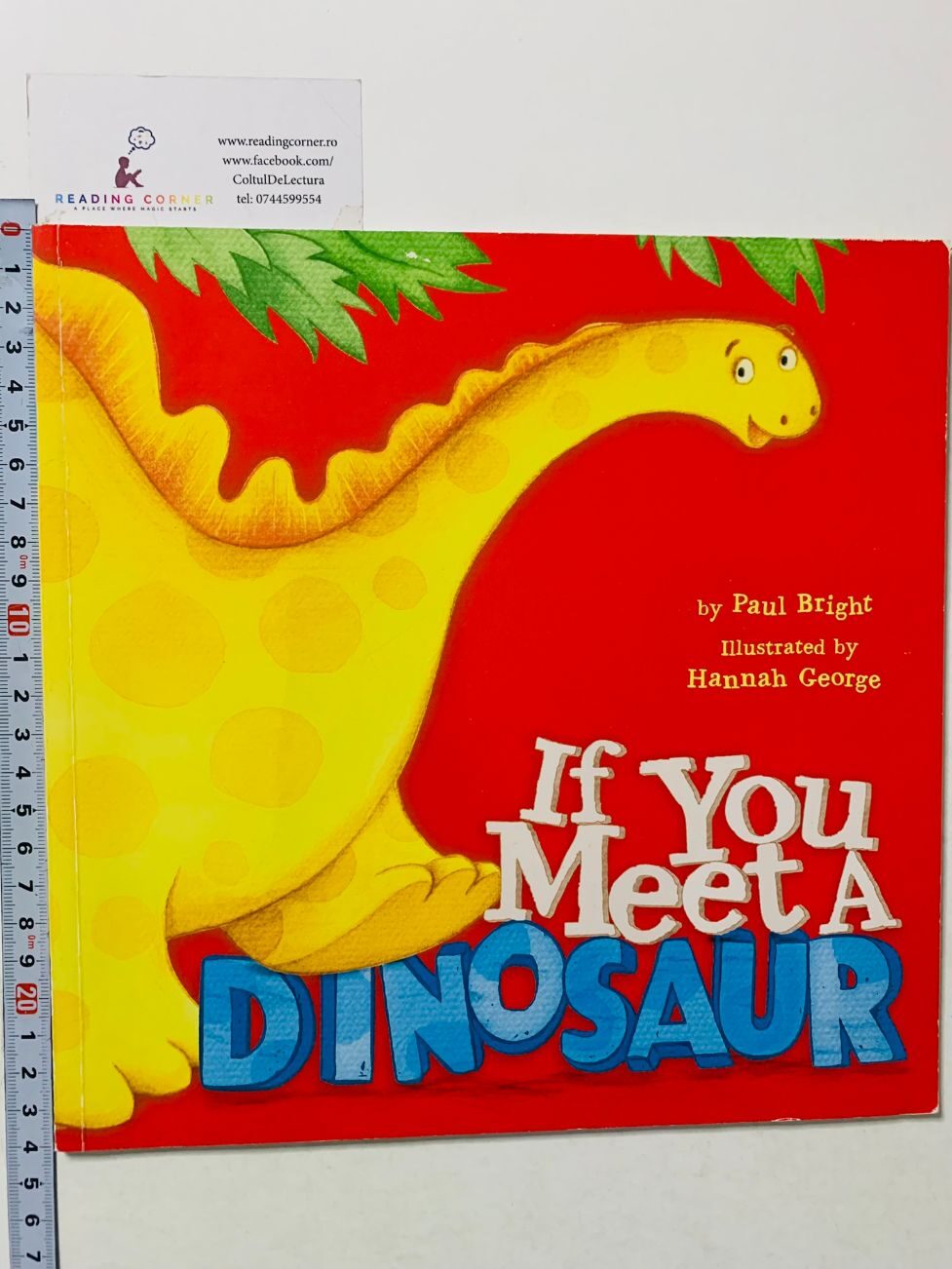 If you Meet a Dinosaur • ReadingCorner.ro