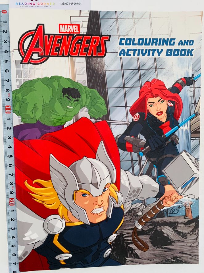 Marvel Avengers Colouring and Activity Book • ReadingCorner.ro
