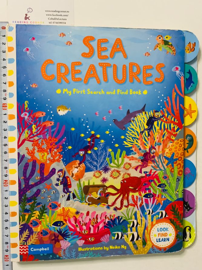 Sea Creatures • ReadingCorner.ro