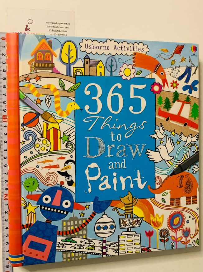 Usborne 365 Things to Draw and Paint • ReadingCorner.ro
