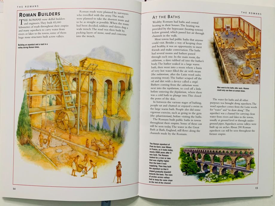 Children's Illustrated Encyclopedia Ancient Empires • ReadingCorner.ro