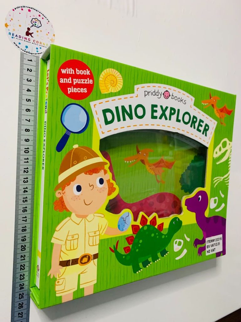 Dino Explorer book and puzzle • ReadingCorner.ro