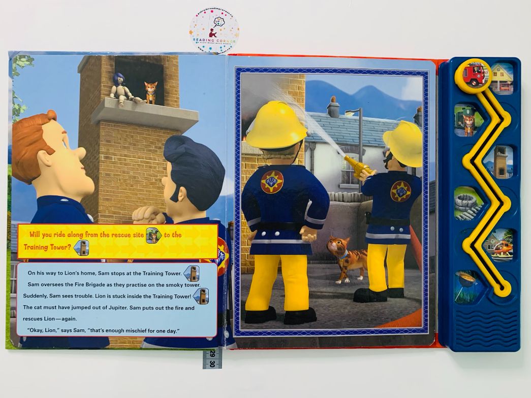 Fireman Sam Ready to Rescue! • ReadingCorner.ro