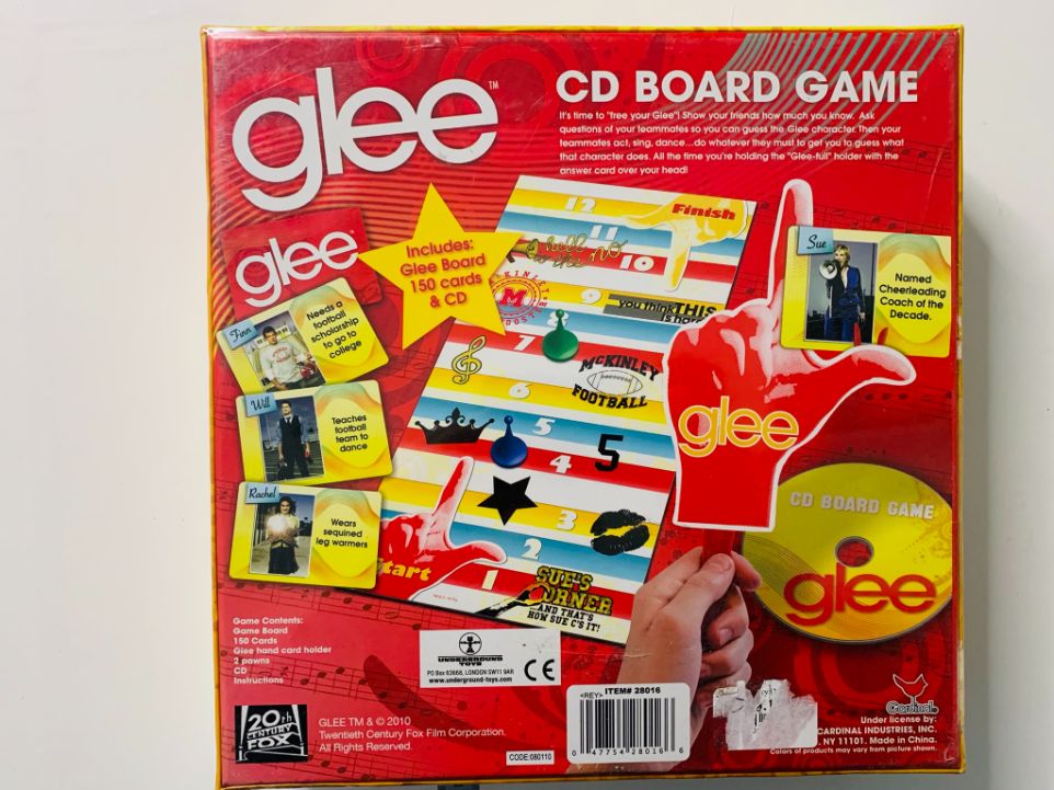 Glee Cd Board Game • ReadingCorner.ro