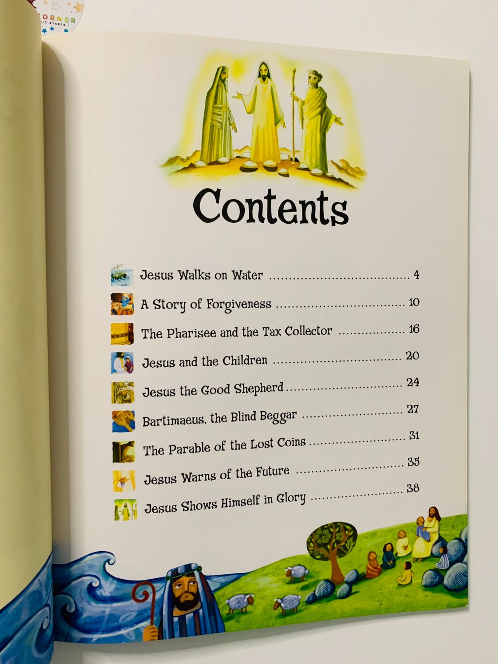 Jesus Walks on Water and ther Bible Stories • ReadingCorner.ro