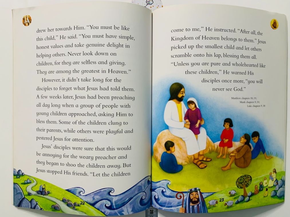 Jesus Walks on Water and ther Bible Stories • ReadingCorner.ro