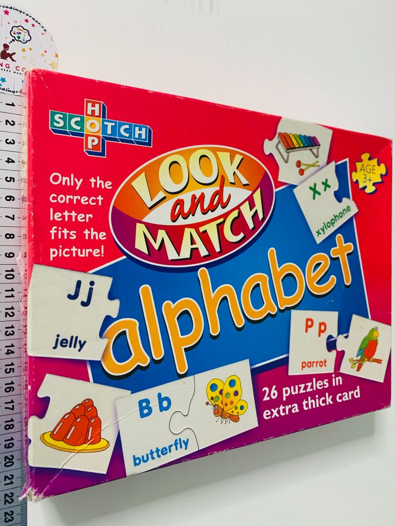 Look and Match Alphabet • ReadingCorner.ro