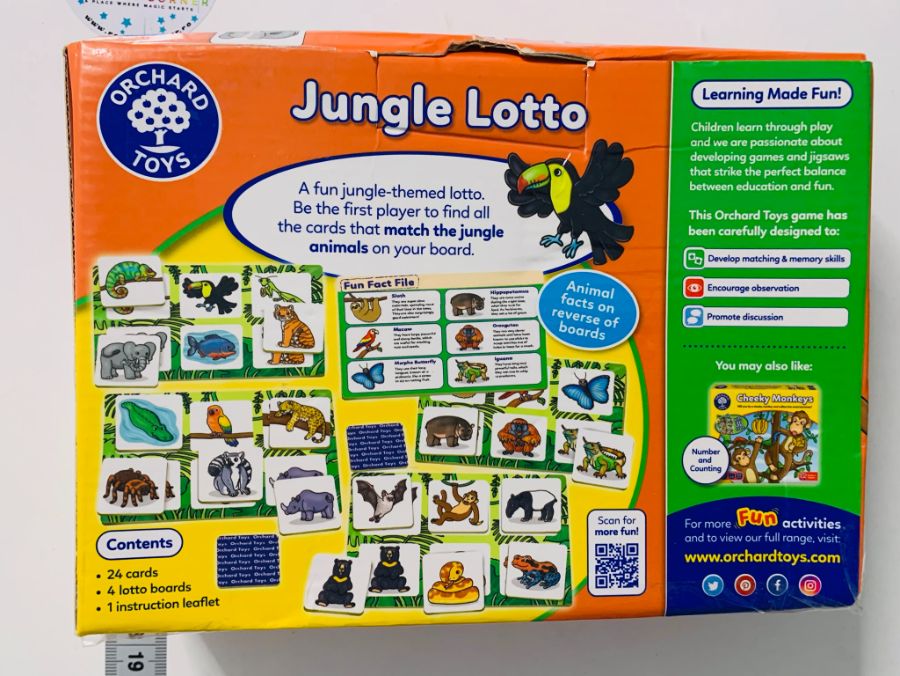 Orchard Toys Jungle Lotto • ReadingCorner.ro