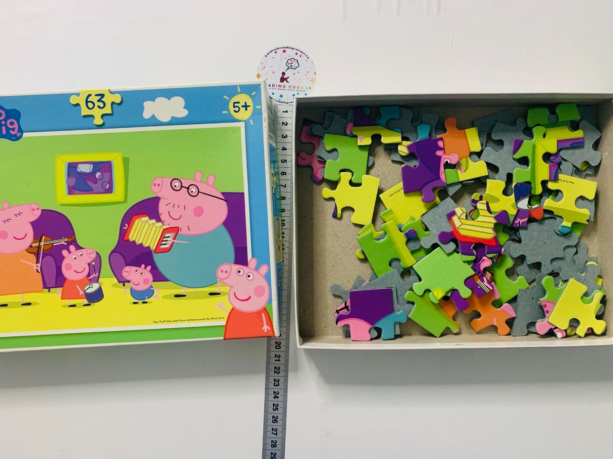 Peppa Pig Puzzle 63piece • ReadingCorner.ro
