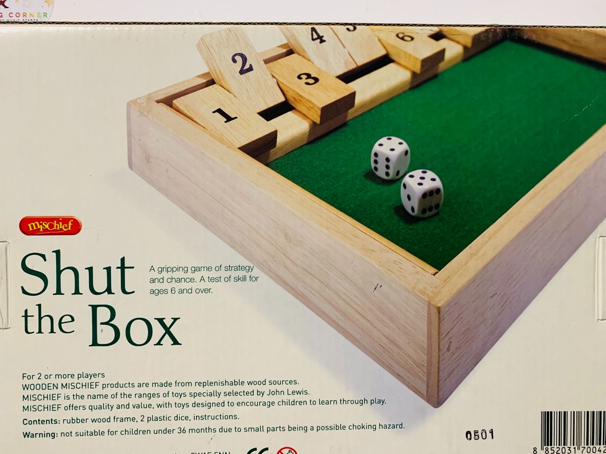 Shut the Box • ReadingCorner.ro