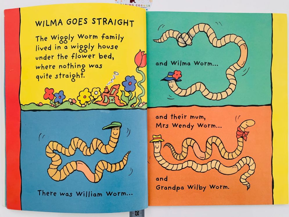 The Wiggly Worms • ReadingCorner.ro