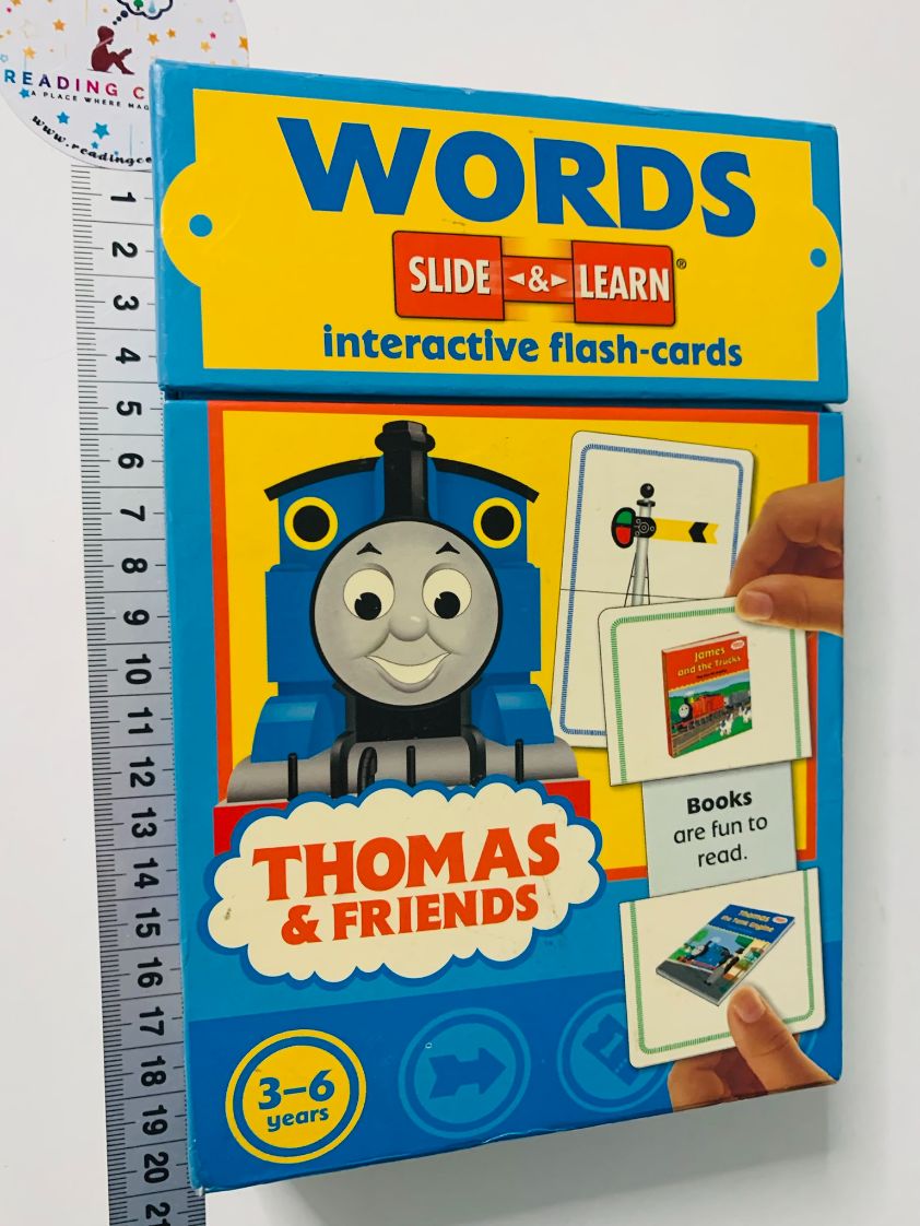 Thomas & Friends Words Interactive Flash Cards • ReadingCorner.ro