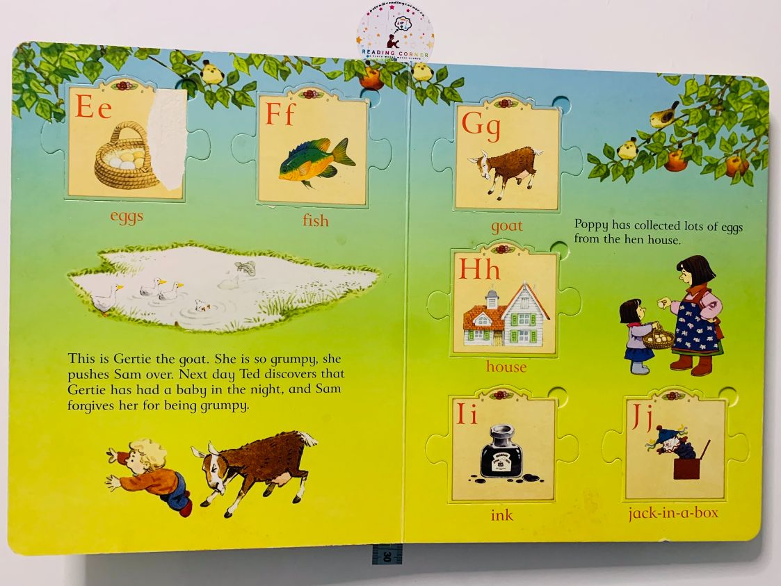Usborne ABC Jigsaw Book • ReadingCorner.ro