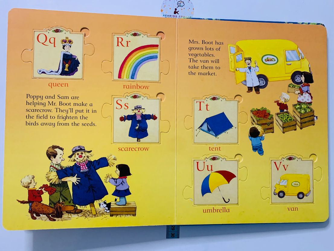 Usborne ABC Jigsaw Book • ReadingCorner.ro