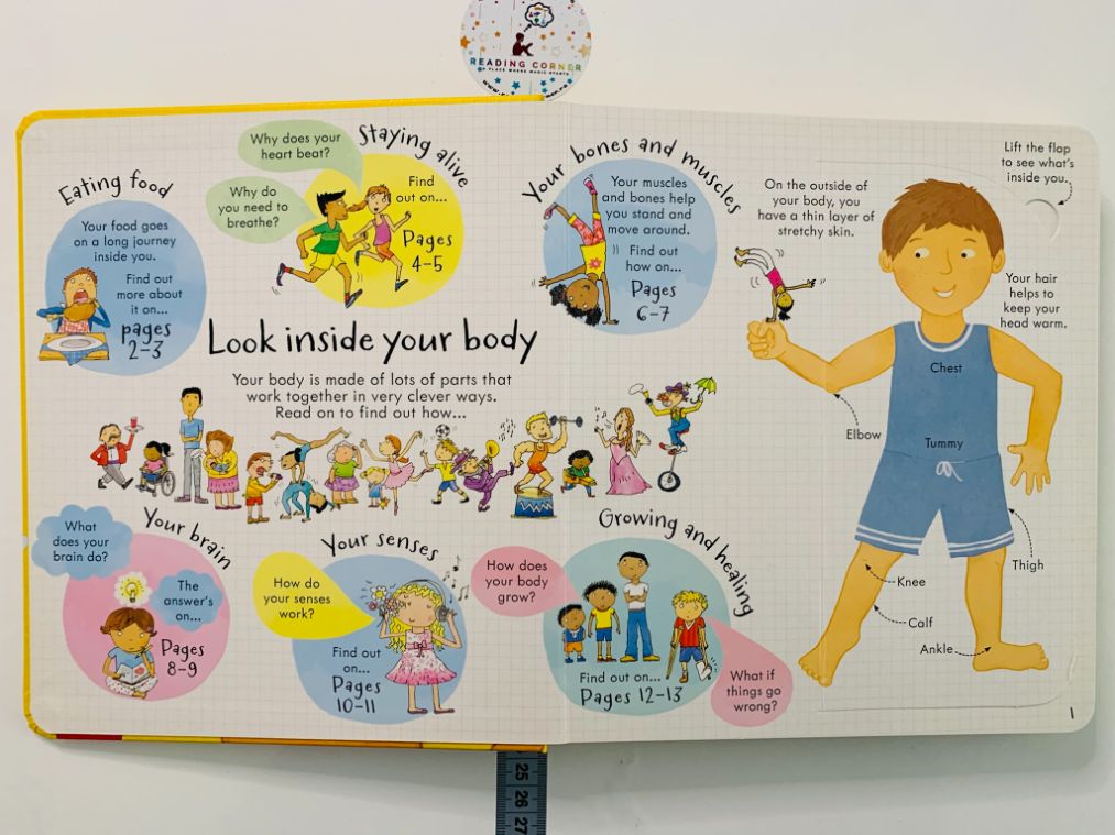 Usborne Look Inside Your Body • ReadingCorner.ro