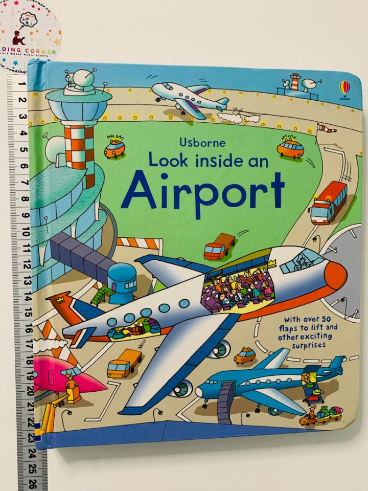 Usborne Look inside an Airport • ReadingCorner.ro
