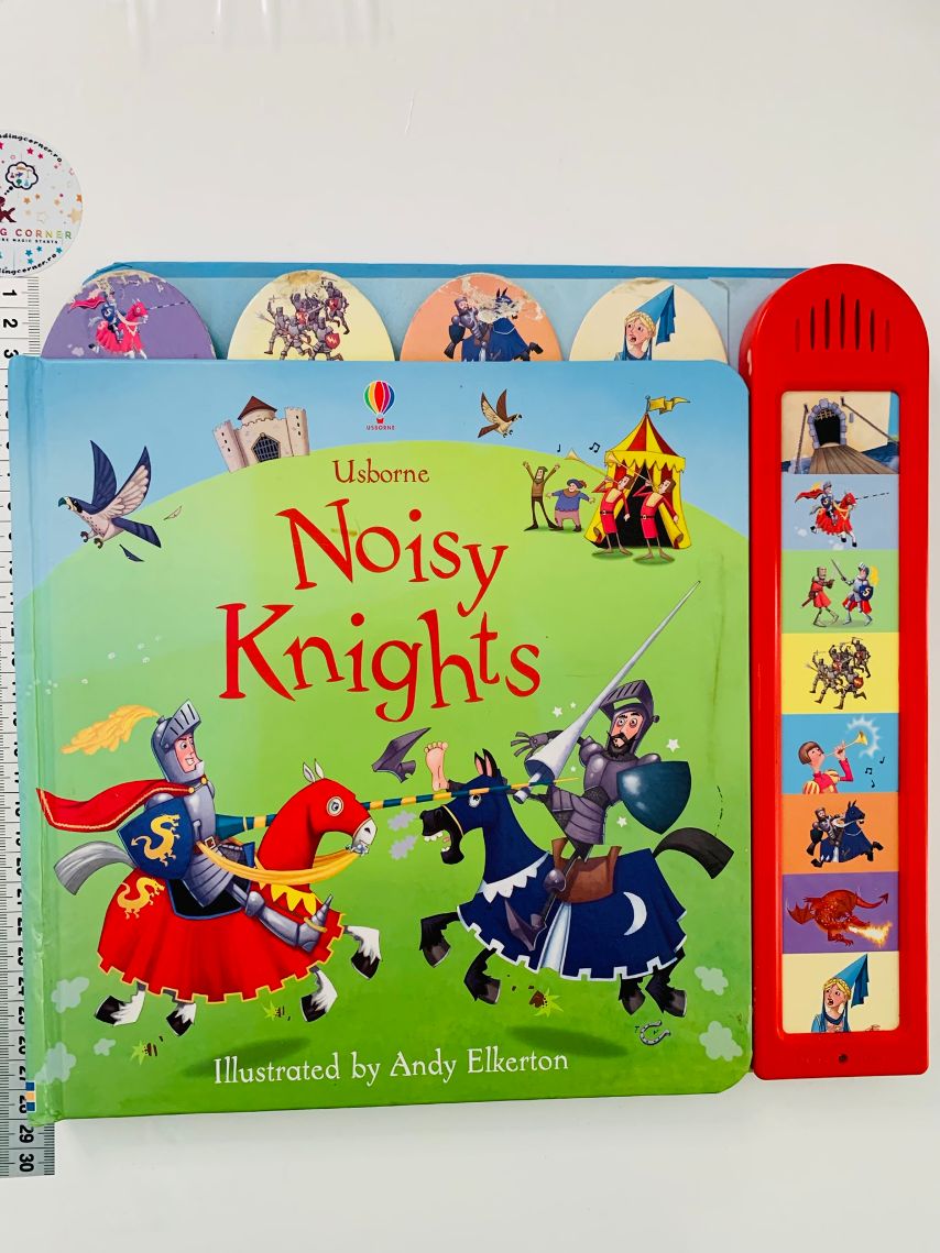 Usborne Noisy Knights • ReadingCorner.ro