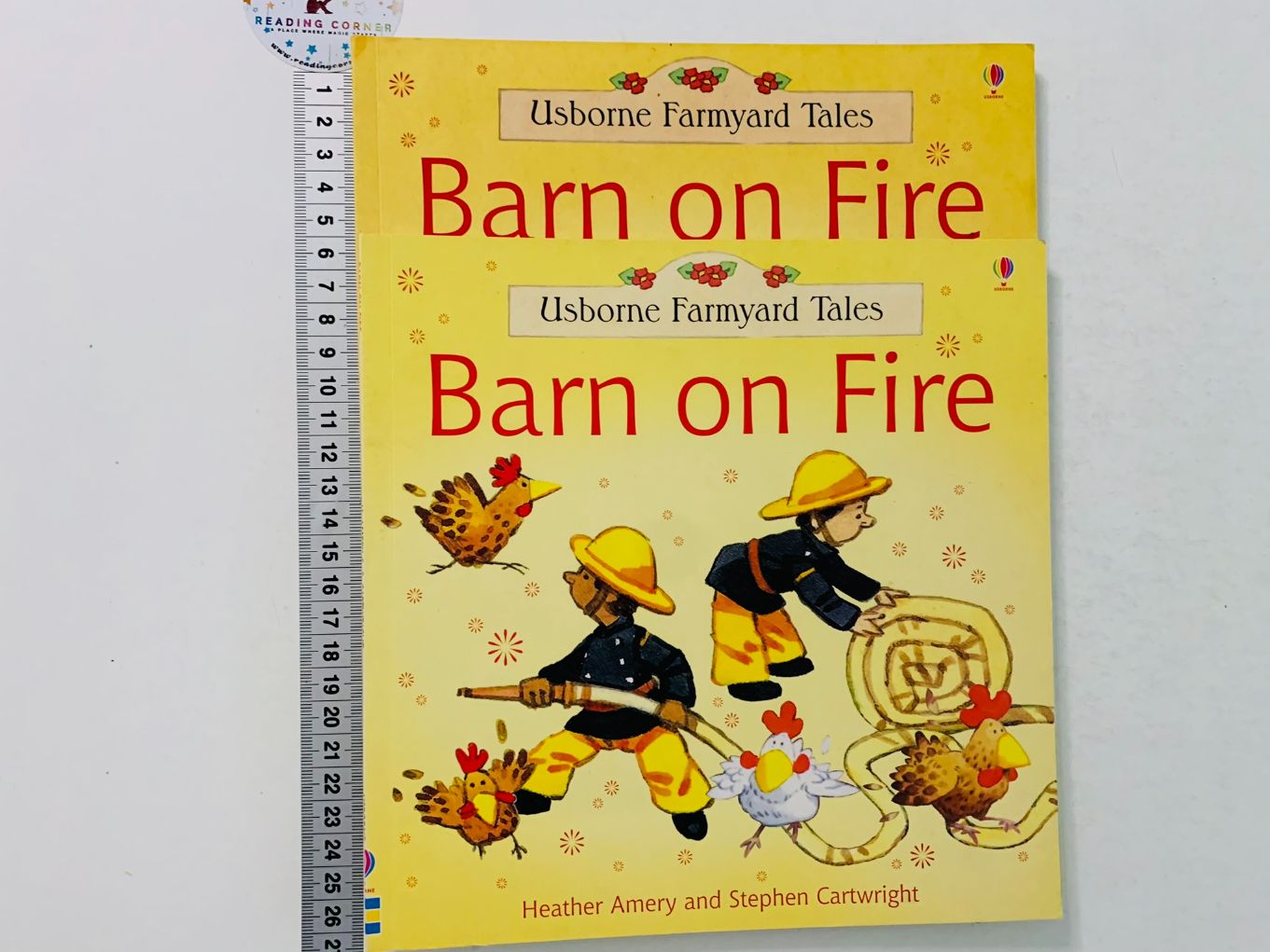 Usborne Barn on Fire • ReadingCorner.ro