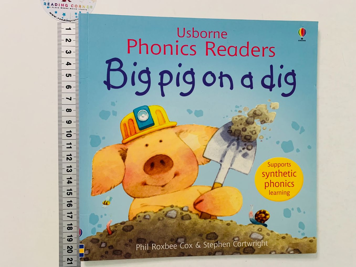 Usborne Big Pig on a Dig • ReadingCorner.ro