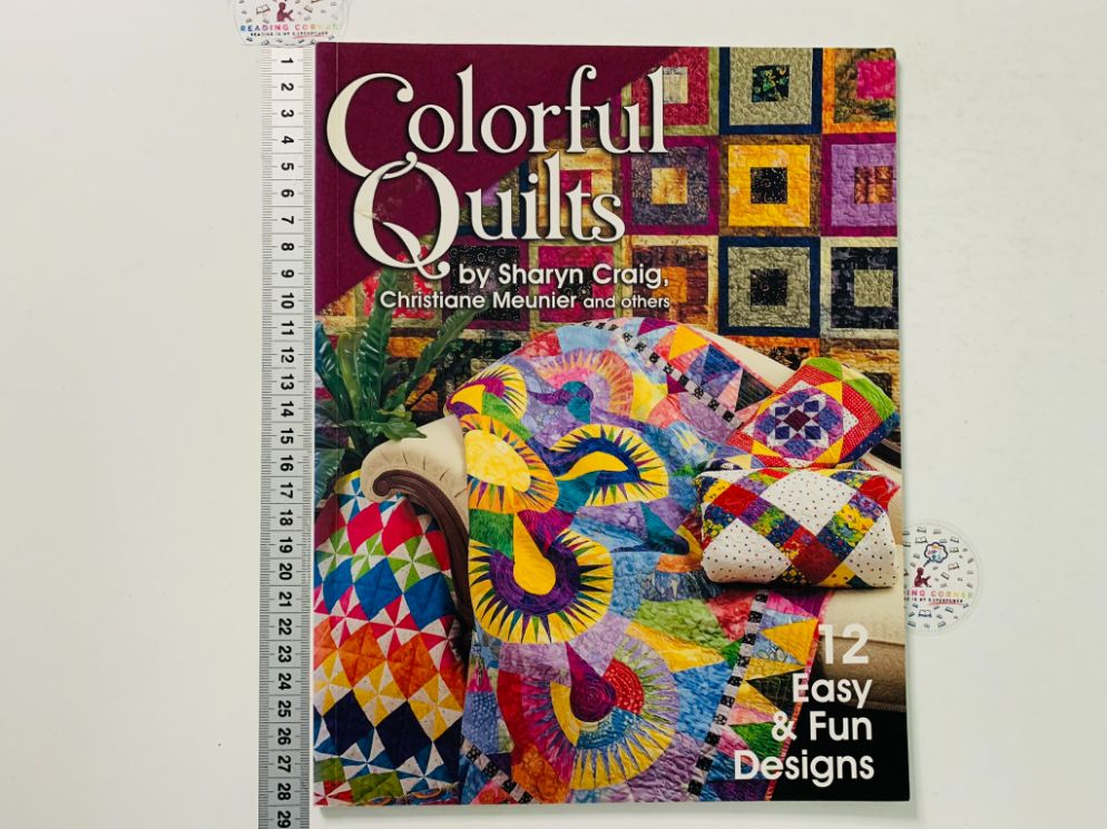 Colorful Quilts 12 Easy & Fun Designs • ReadingCorner.ro