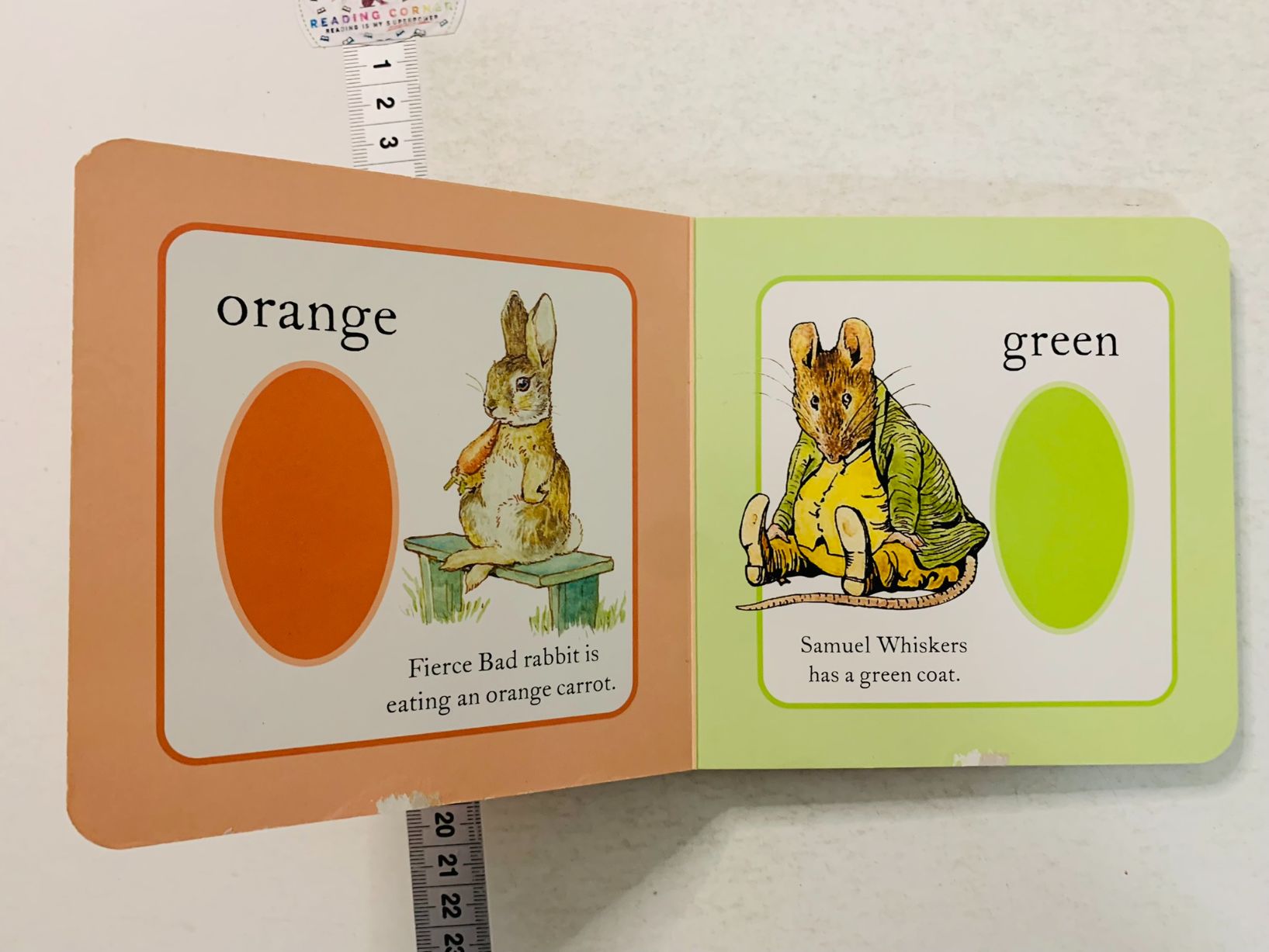 Colours with Peter Rabbit • ReadingCorner.ro