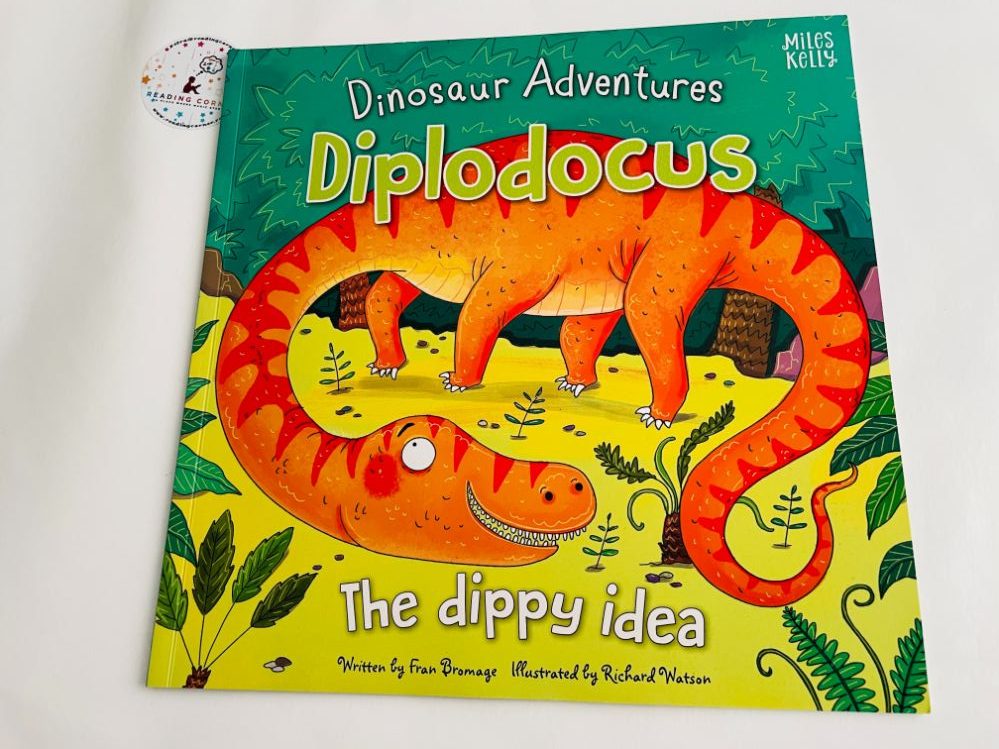 Diplodocus the dippy idea • ReadingCorner.ro