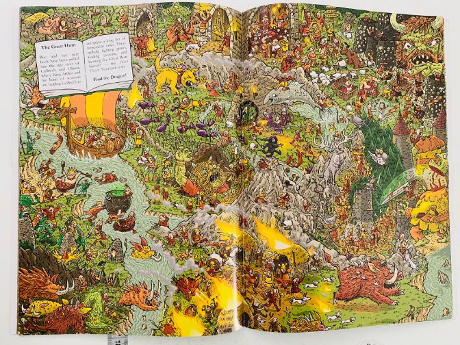 Find the Dragon • ReadingCorner.ro