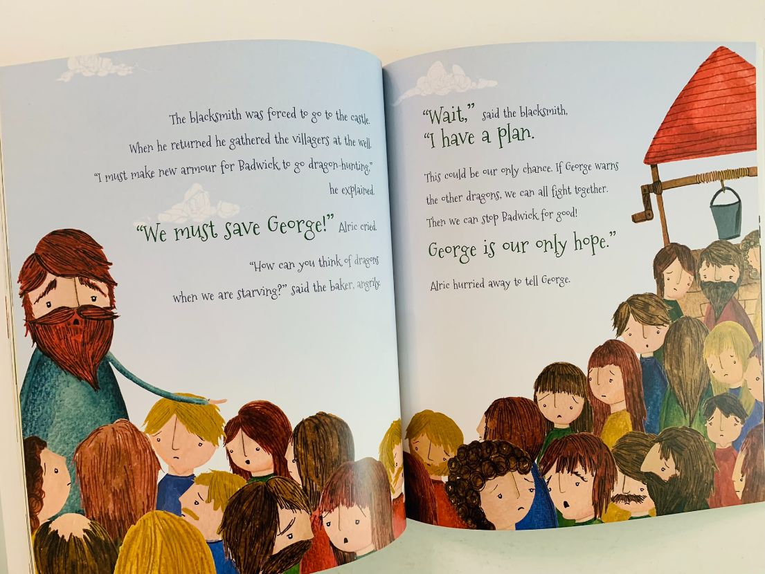 George and the Knight • ReadingCorner.ro