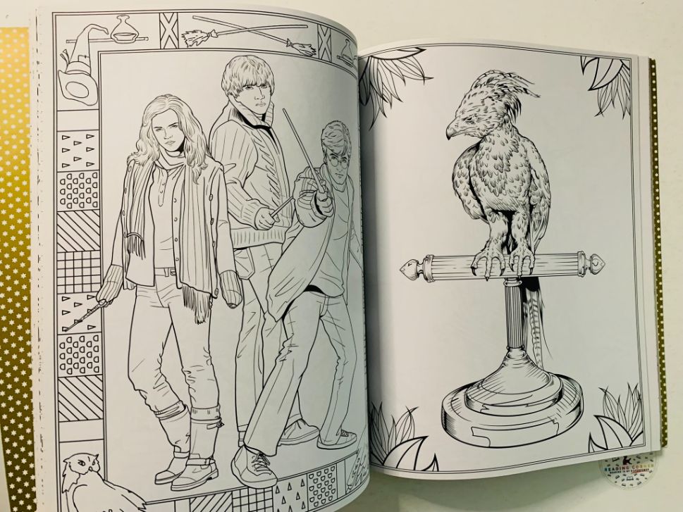 Harry Potter Colouring Book • Readingcorner Ro