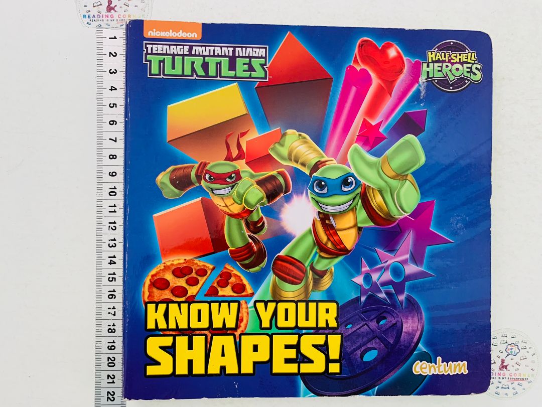 Ninja Turtles Know your Shapes! • ReadingCorner.ro