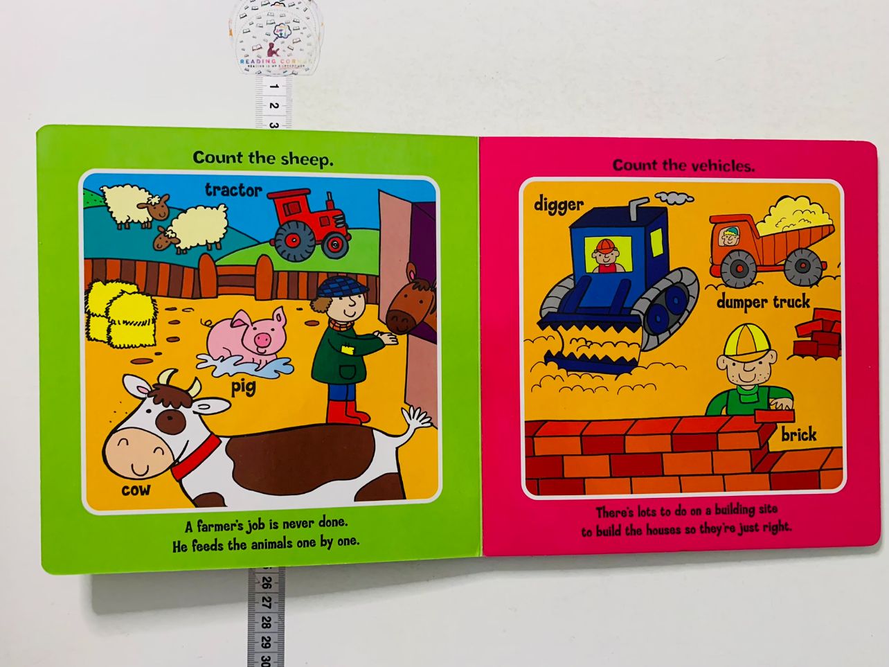 Read & Count At Work • ReadingCorner.ro