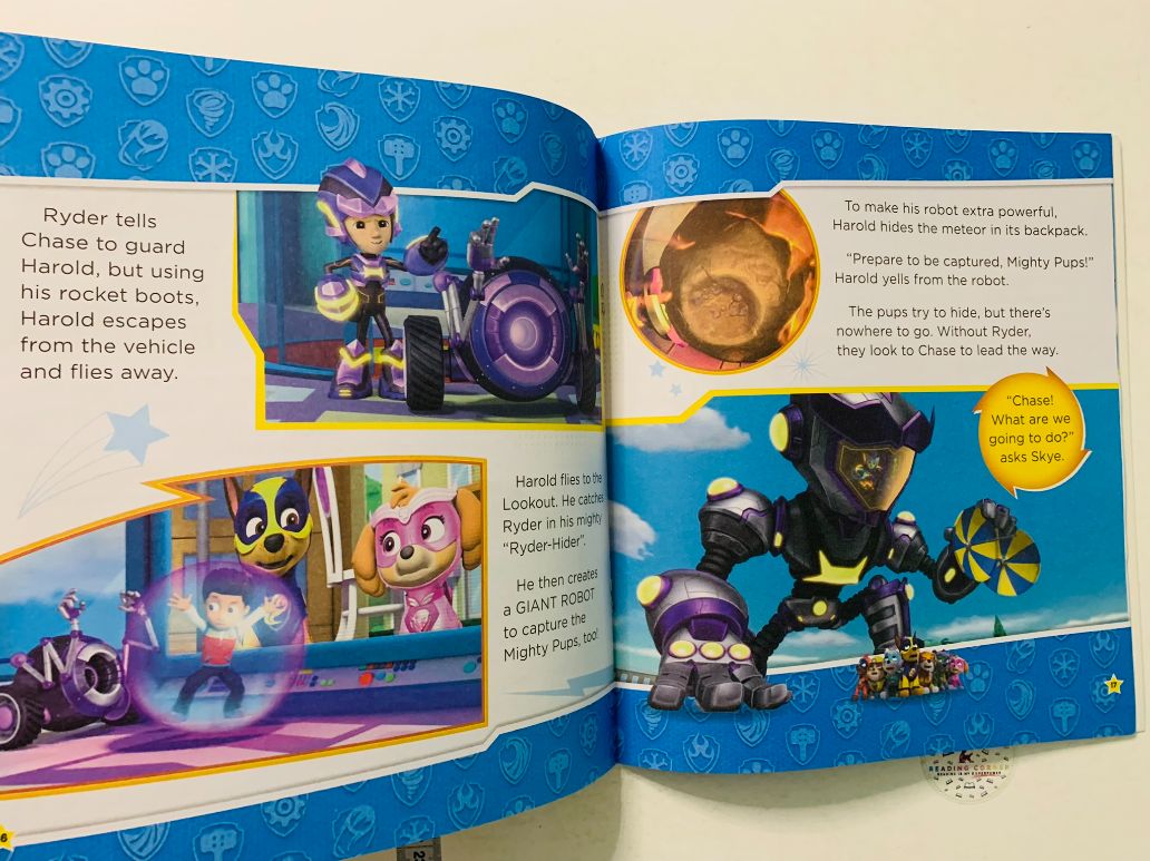 Paw Patrol Mighty Pup Power! • ReadingCorner.ro