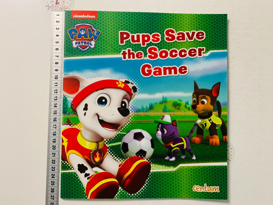 Paw Patrol Pups Save the Soccer Game • ReadingCorner.ro