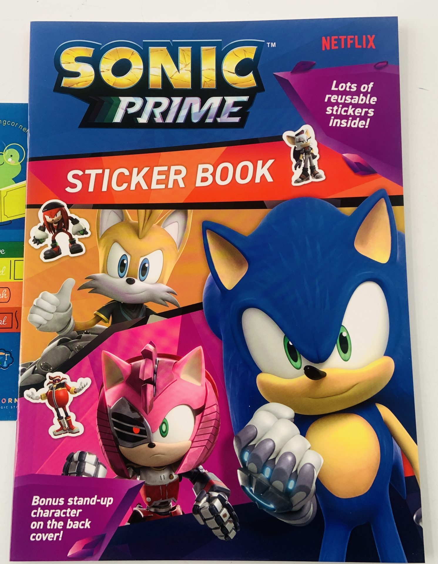 Sonic Prime Sticker Book • ReadingCorner.ro